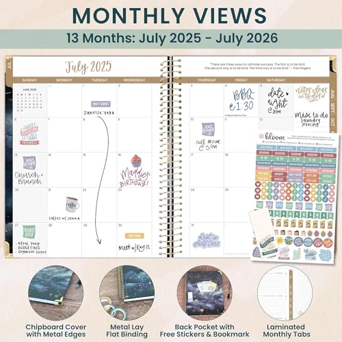 2026 Planner - 2026 Weekly & Monthly Planner, Forest Path, 8.5" X 6.4 ...